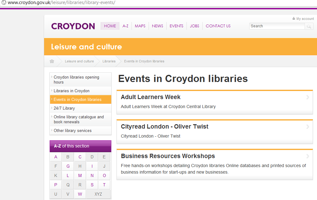 Save Croydon Libraries Campaign: Purley Festival promoting Croydon ...