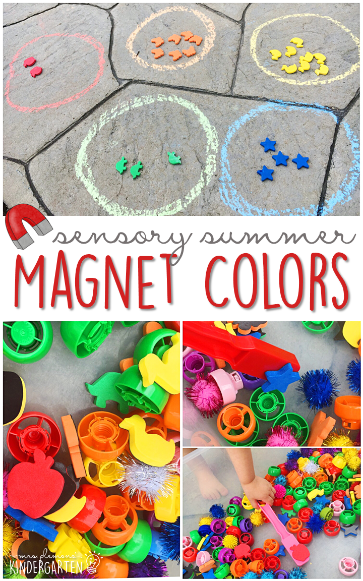 10 Ways to Play with Magnets {Sensory Summer} - Mrs. Plemons' Kindergarten