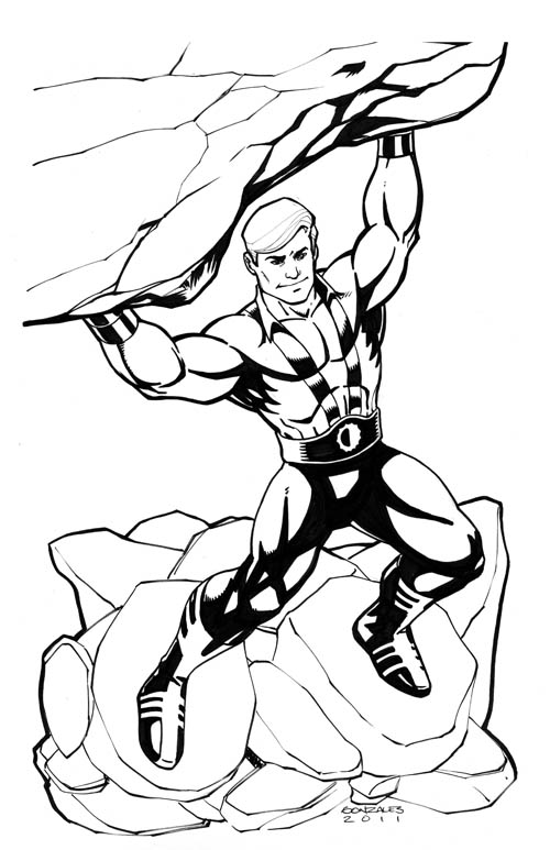 Gene Gonzales' Sketches & Other Silly Stuff: Power Boy - Conventionless ...