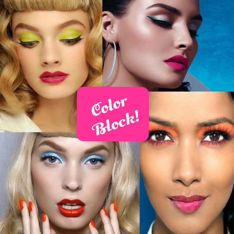 Majas y Guapas Make Up: Tendencias: Color Block, un look veraniego y ...
