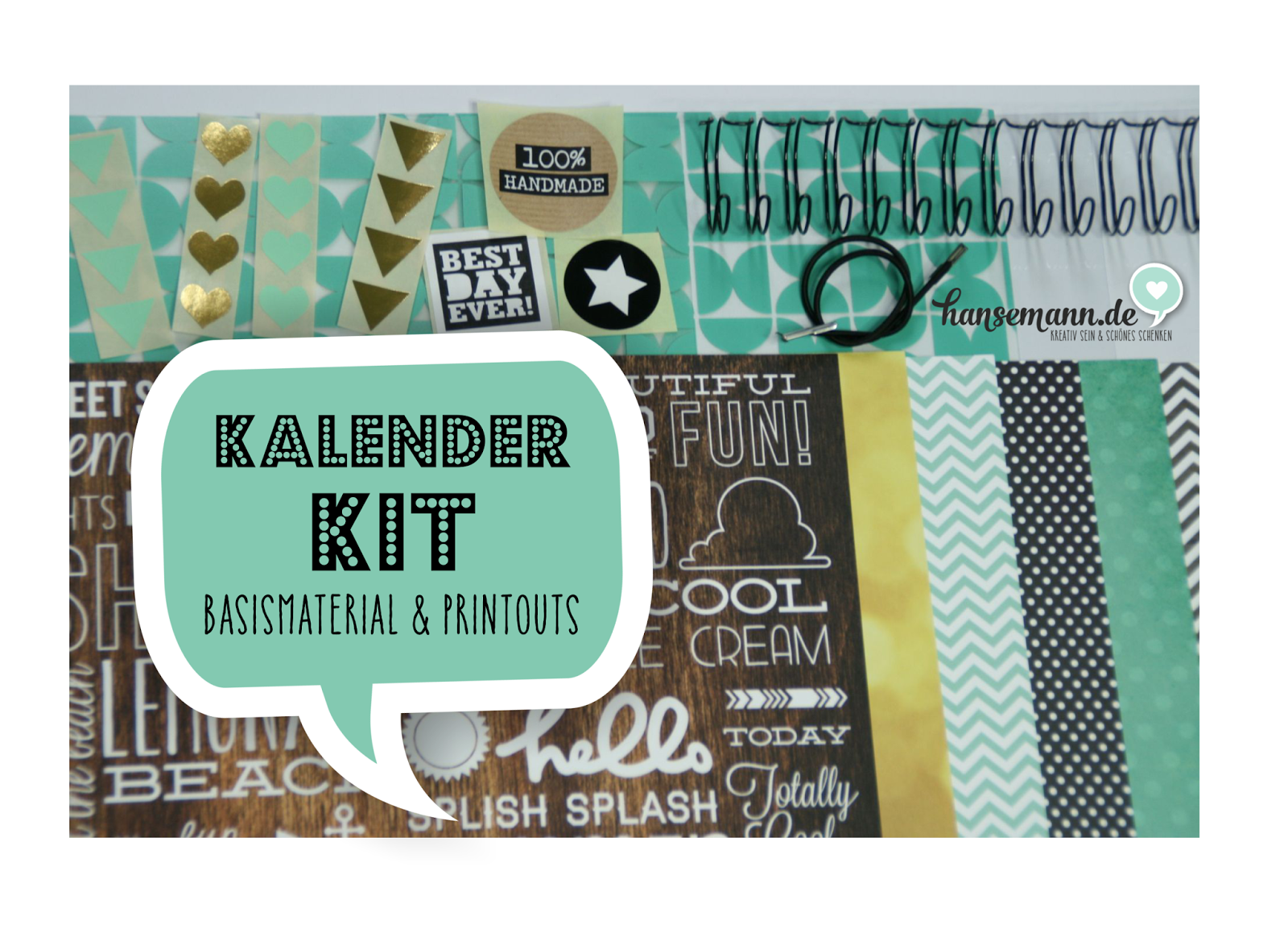 Gestalte Deinen Kalender für 2016 doch mal selber! | made-by-imme.de