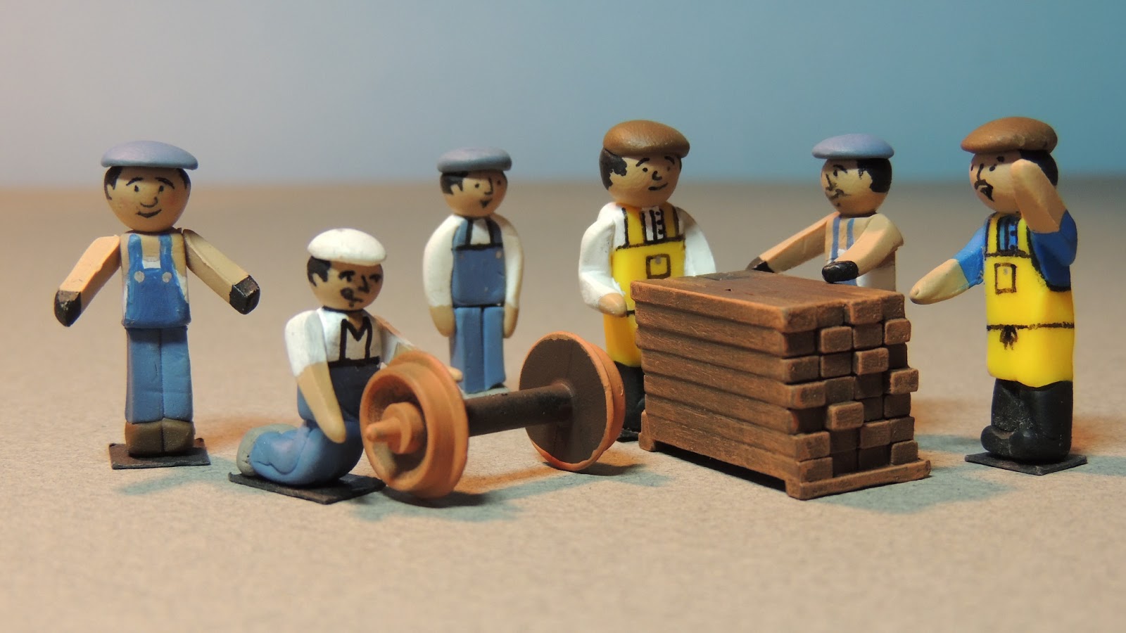 SodorModelRailroading: Sculpted Scenic Figures: HO/OO Scale