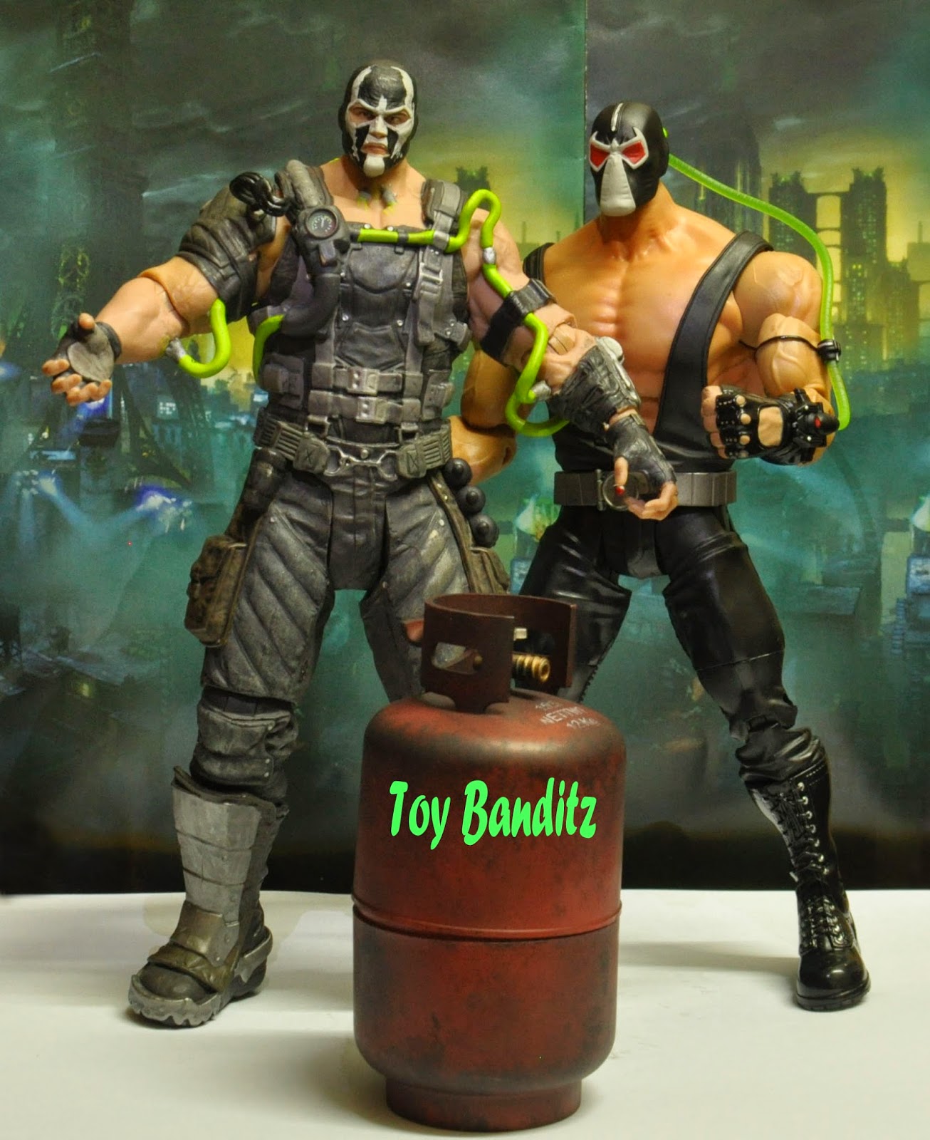 toy banditz: ARKHAM ORIGINS SERIES 1: BANE