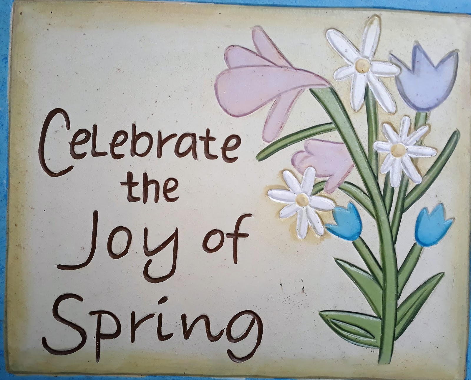 Writing Straight from the Heart: The Joy of Spring?
