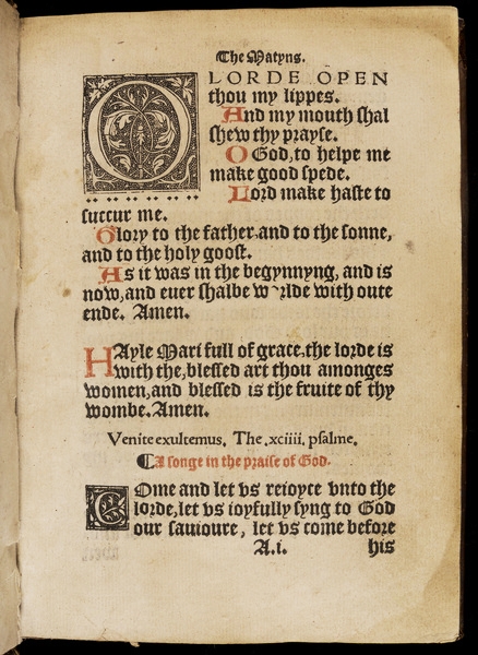 Hacia lo alto: Sarum Primer - Oración de Autorecuerdo