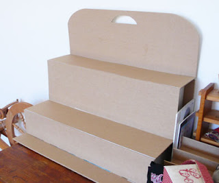 senhouse zakka: Portable display shelves and print smear