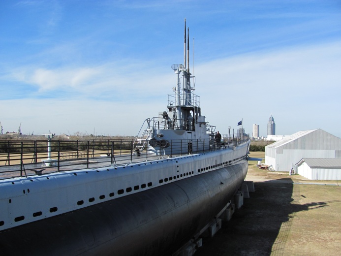Blue Roads to Hiking Trails: USS Alabama in Mobile