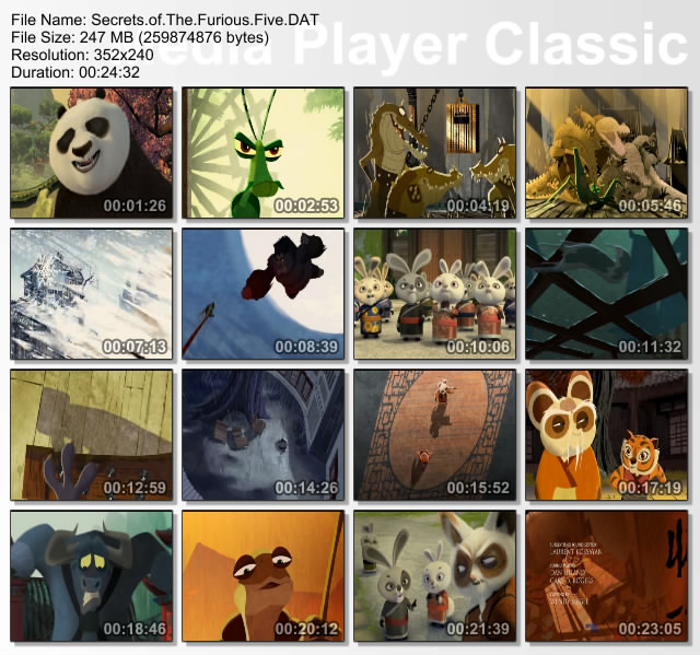 Secrets of The Furious Five กังฟูแพนด้า ผ่าตำนานห้าผู้พิทักษ์ ป่วนยุทธ ...