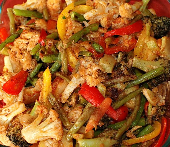 Rummana's Kitchen: Shobji Rezala (Vegetable Rezala)