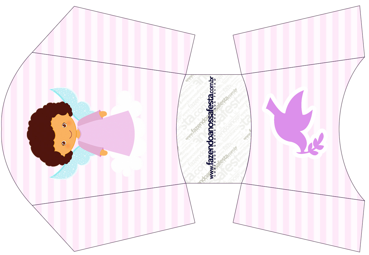 Brunette Angel Girl: Free Printable Boxes. - Oh My Baby!
