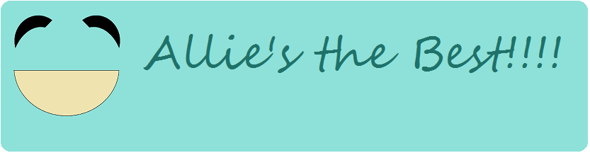 Allie's the Best: A brilliant idea!