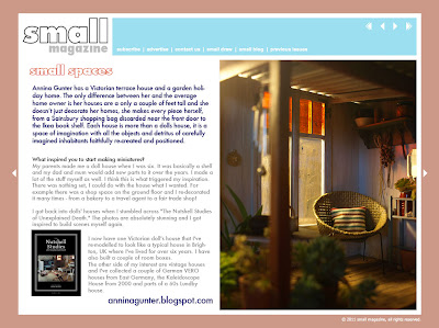MINIATURES BY ANNINA: SMALL MAGAZINE