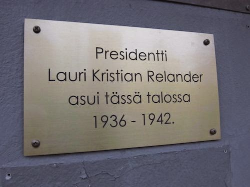 Hän asui täällä: Lauri Kristian Relander