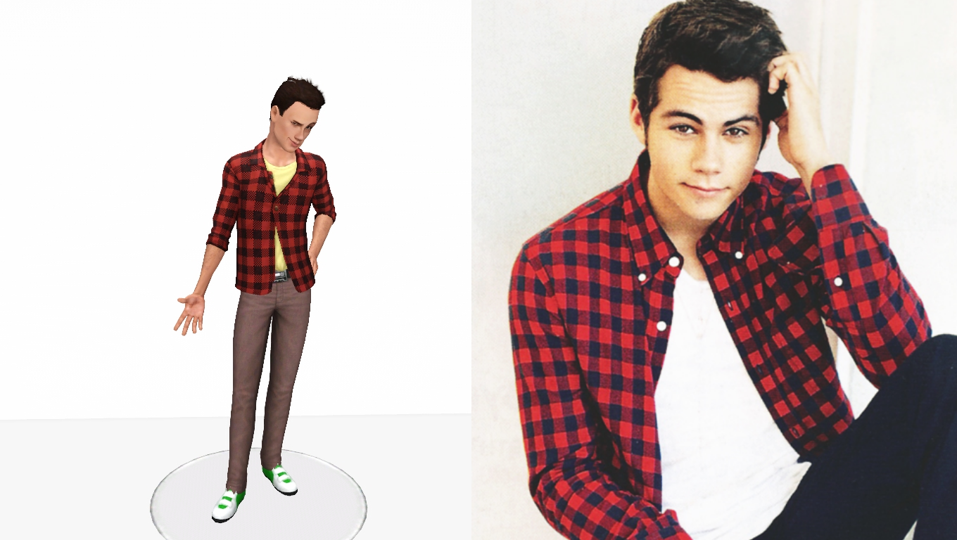 SimsIV: Sim: Dylan O'Brien