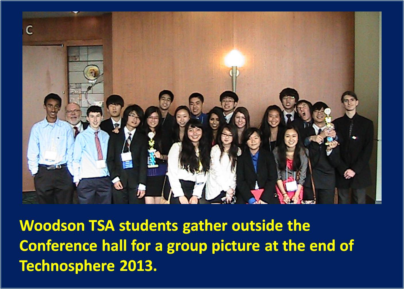 Woodson Students Compete at Technosphere 2013