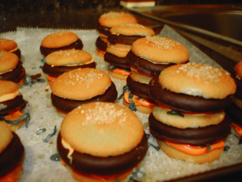 Kartoffelklösse Project: Single or Double Hamburger Cookies