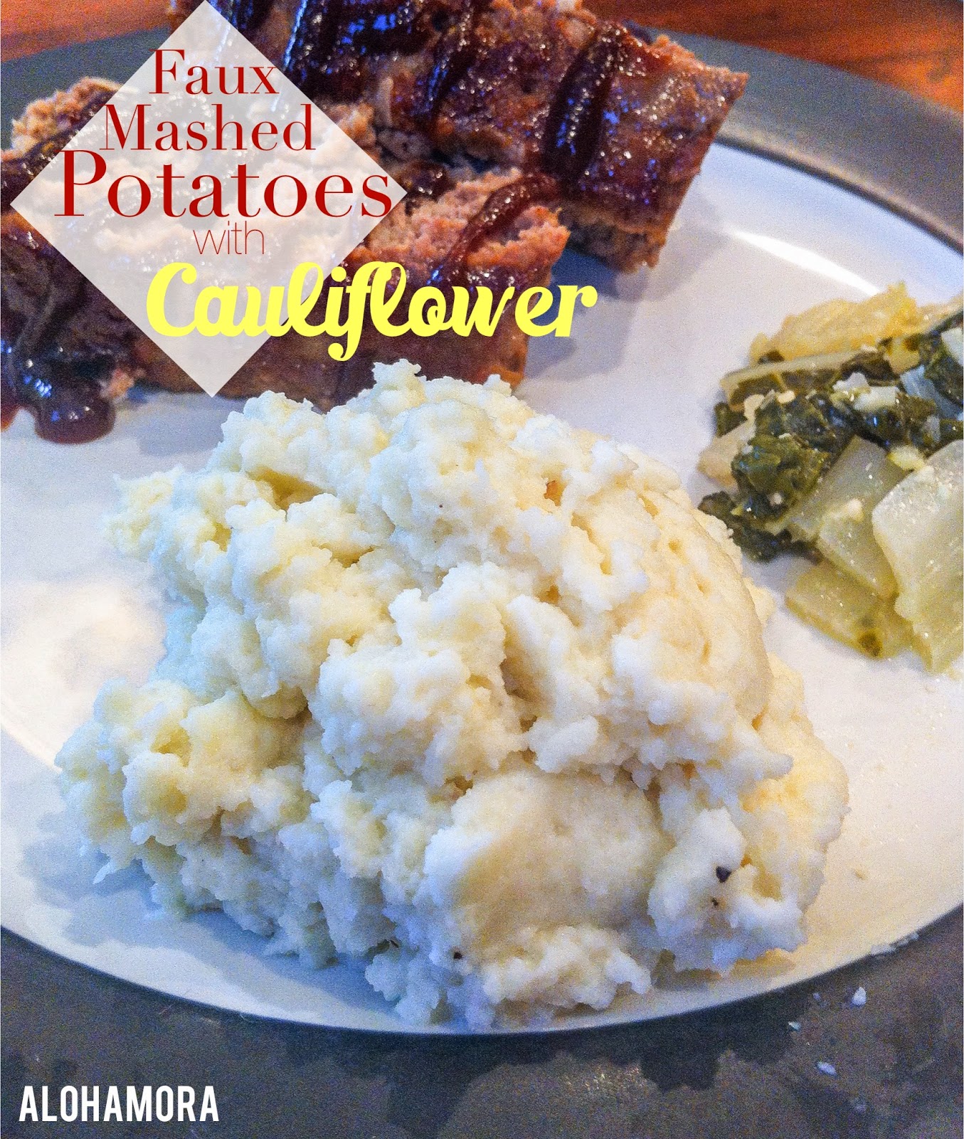 Alohamora: Open a Book: Faux Garlic Mashed Potatoes Using Cauliflower