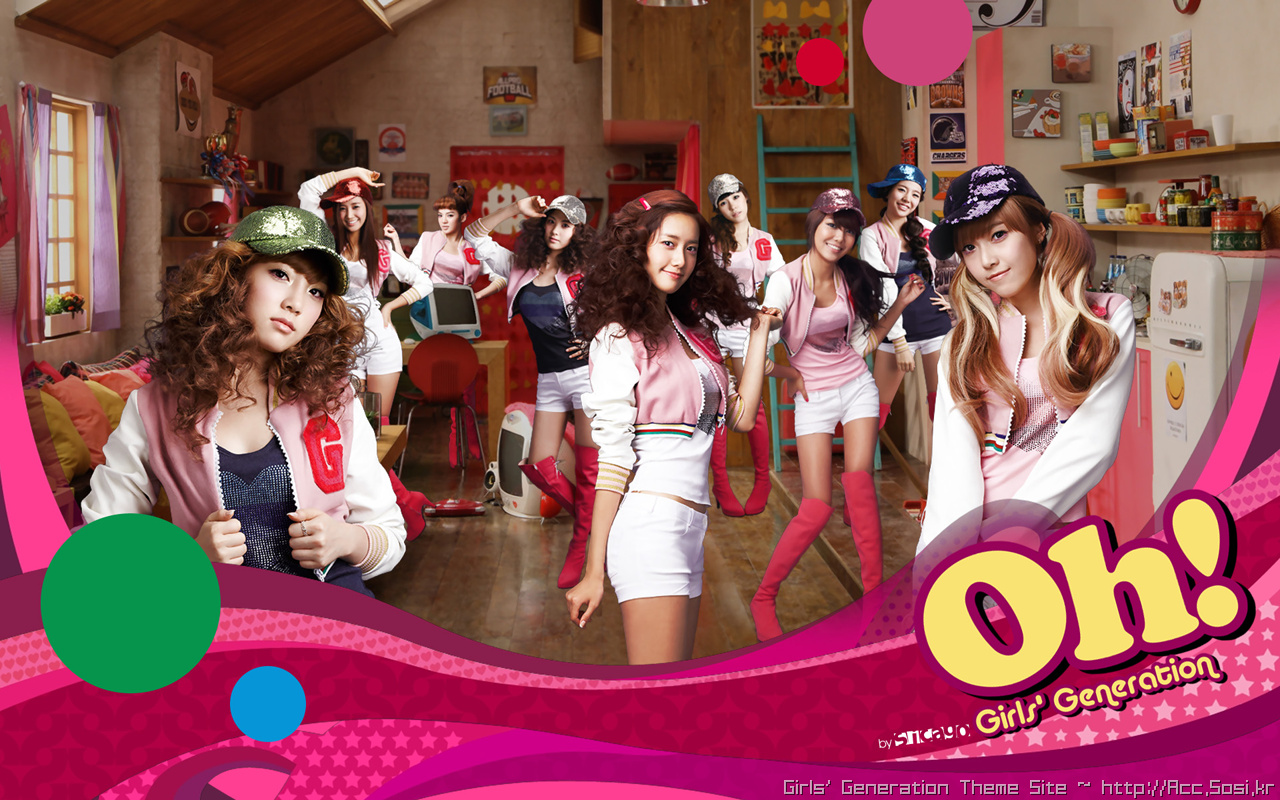 SNSD Sweet Pose OH Wallpaper | SNSD Artistic Gallery