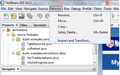Inspired by Actual Events: Applying IDE Inspections to Custom Java ...
