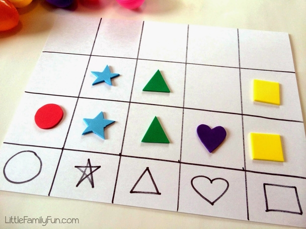 Little Family Fun: Easter Egg Shape Hunt!