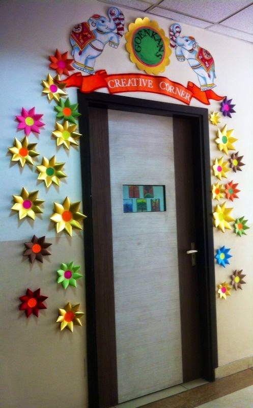 Art ,Craft ideas and bulletin boards for elementary schools: 3D flower ...