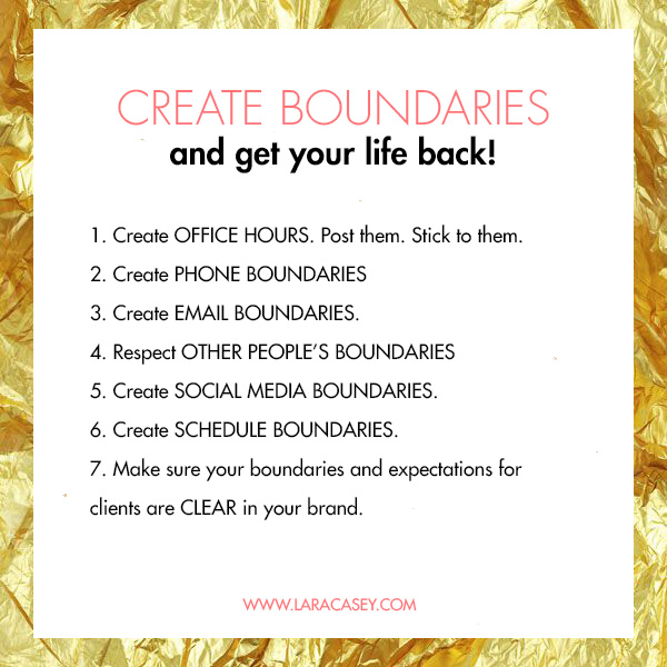 Mooi: Lesson Learned: Creating Boundaries is An Important Thing!