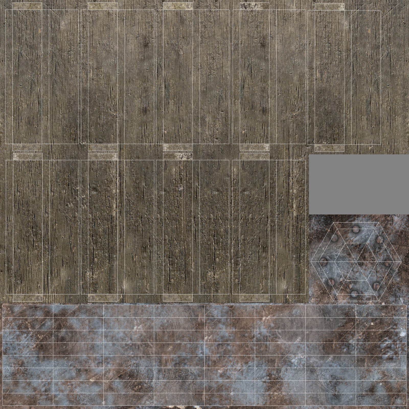 Akinbiyi Babarinde: Maps Part 8 - Diffuse Maps - Wood and Metal