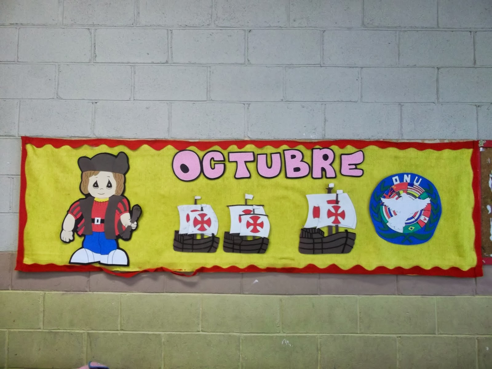 DECORACIONES INFANTILES THE TEACHER: OCTUBRE