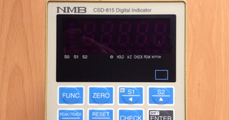 Đầu cân NMB - CSD-815 - VNPLC.COM - Mua bán PLC, HMI, Biến tần, Thiết bị điều khiển