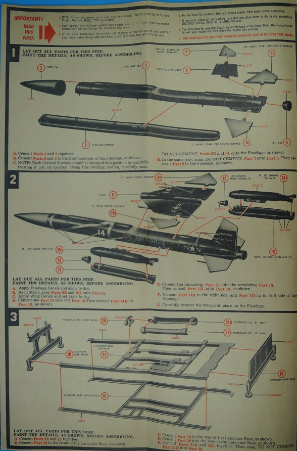 Plastic Models on the Internet: Classic kit vol.4: Boeing IM-99 Bomarc
