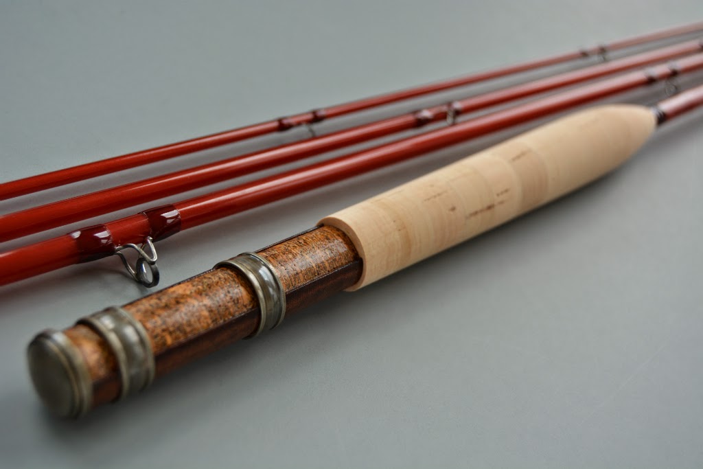 "Old Empire" Fiberglass 7'6" 3wt 4 Piece Fly Rod ~ Rod Catalog