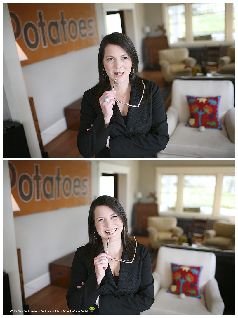 green chair studio: kate raphael | headshot portland