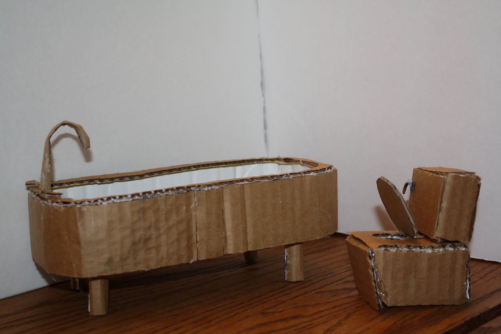 Fighting Against What Is: cardboard dream house