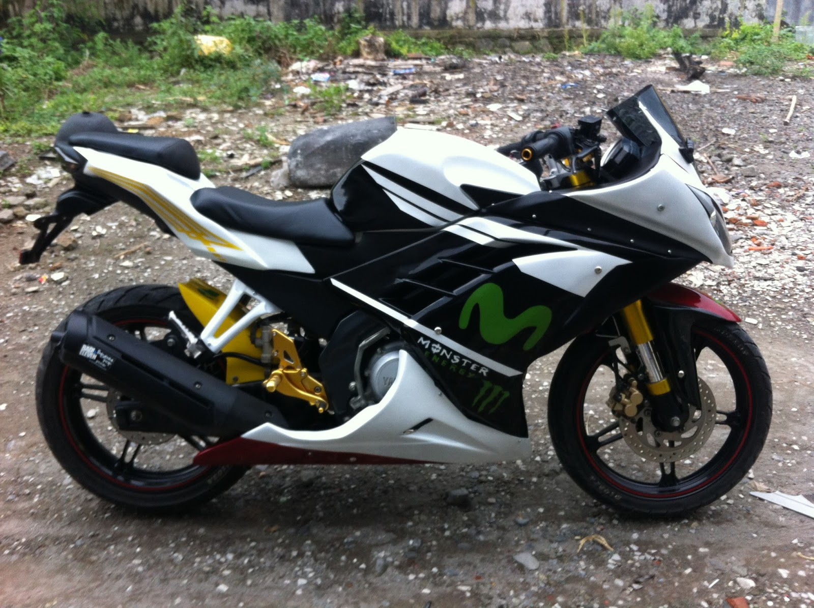 Vixion Modif Ninja 250 | Modifikasi Motor 2017
