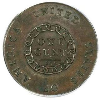 1793 chain cent sold 1.3M | Lunaticg Coin