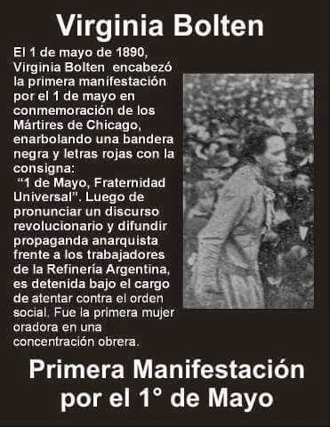Mujerícolas: Virginia Bolten." Ni Dios, Ni Patrón, Ni Marido