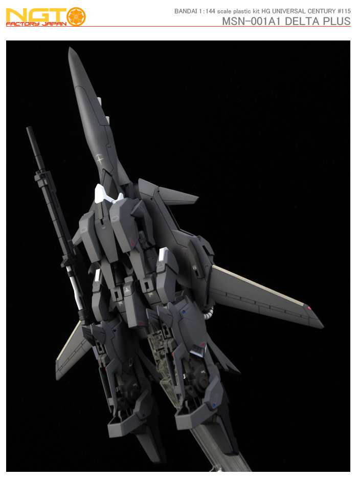 GUNDAM GUY: HG 1/144 MSN-001A1 Delta Plus - Customized Build