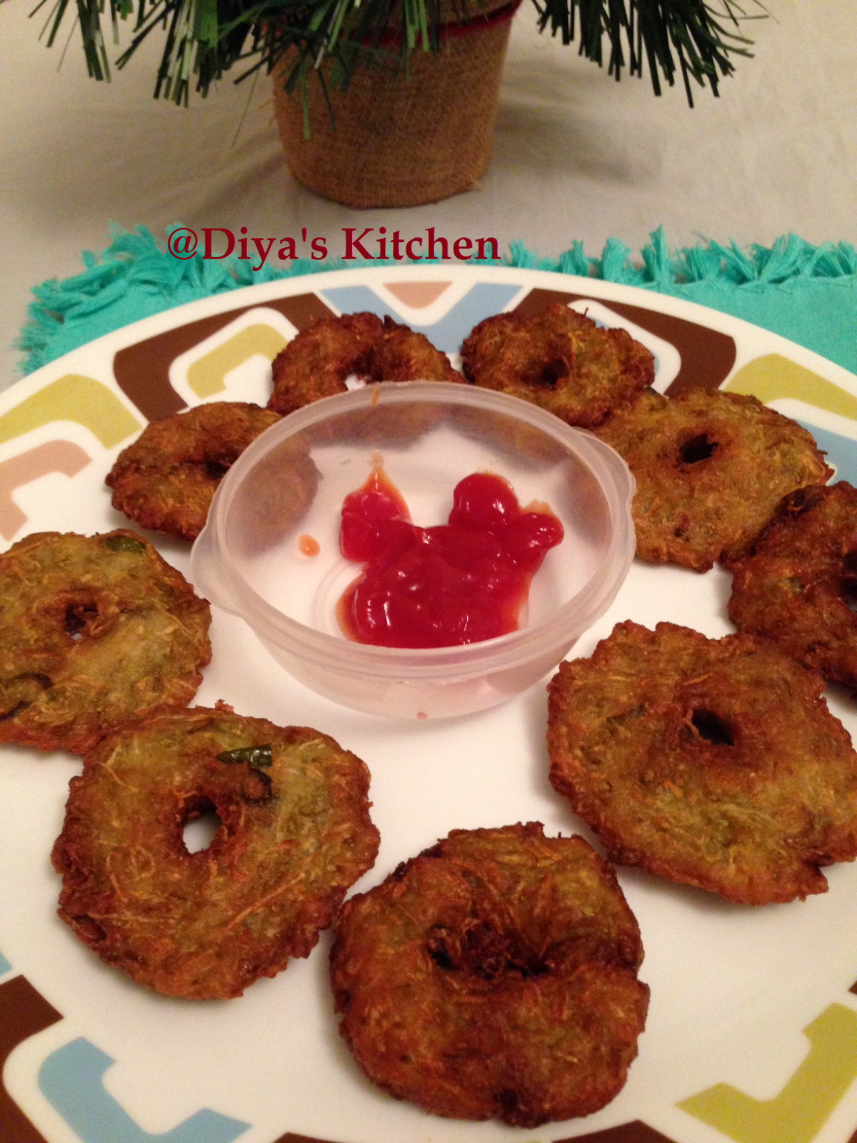Diya's kitchen: Bottle Gourd/ Suraikai Vadai