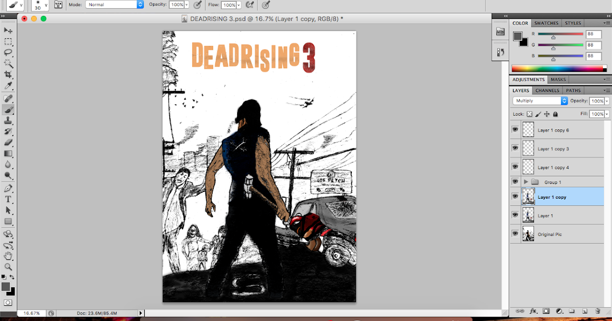 GCSE Graphics Unit-1: Artist copy