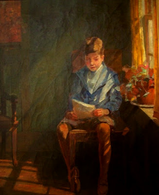 Reading and Art: Alexander Grinager