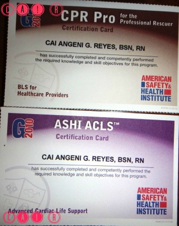 This Little Life of Mine...: Weekender: BLS-ACLS Training