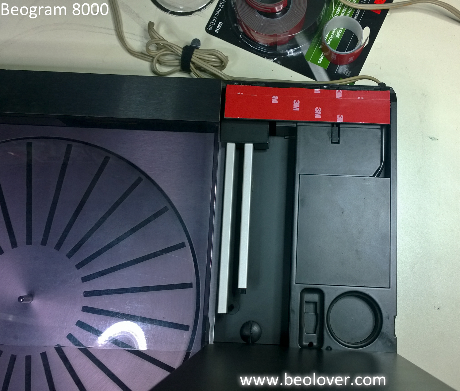 beolover: Beogram 8000: Dust Cover and Lid Repairs