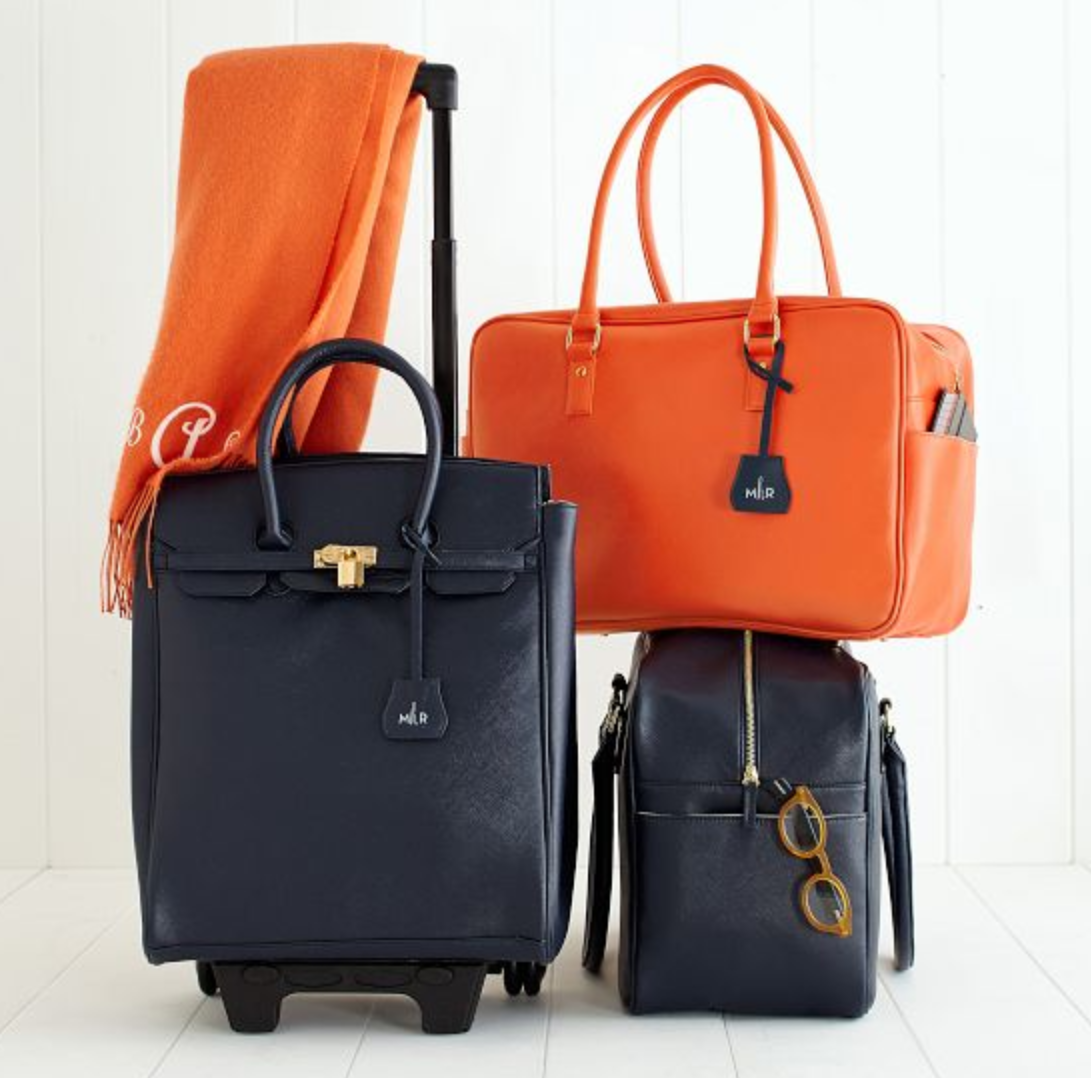 A Town and Country Life: Monogrammed Luggage