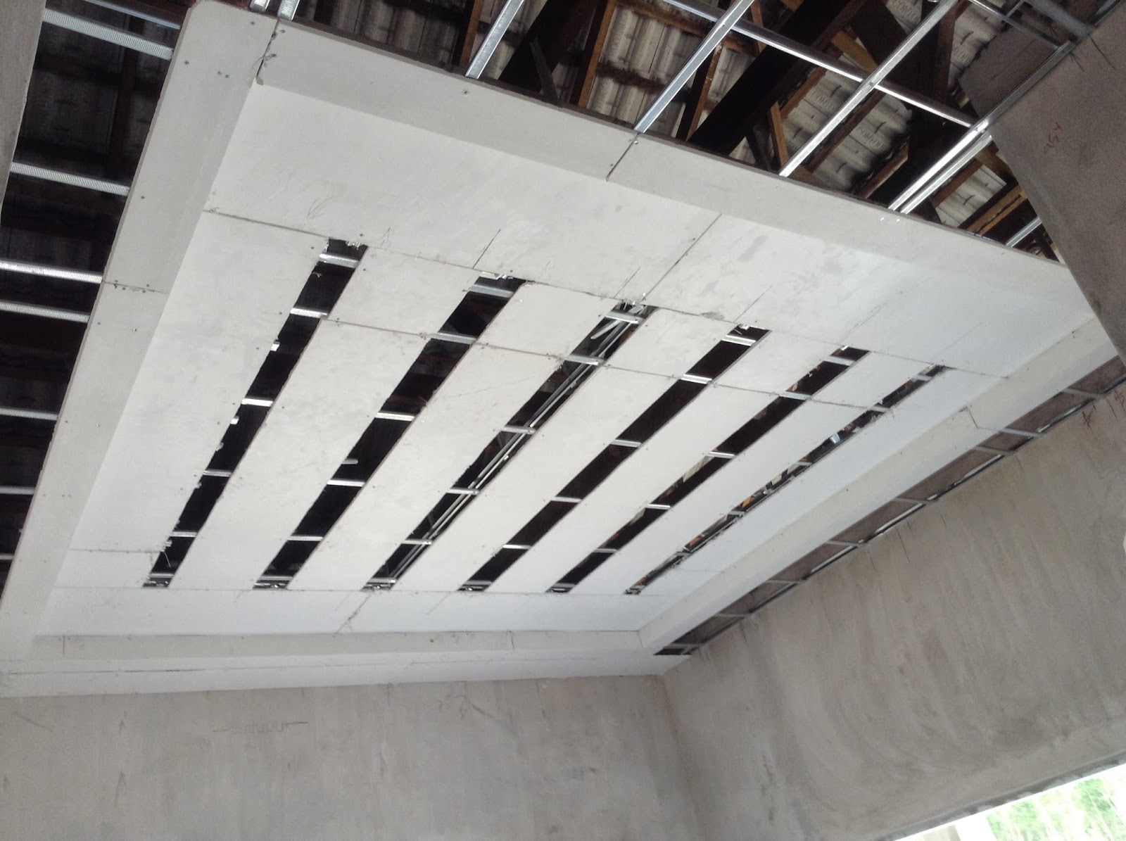 Kerja-Kerja Memasang Plaster Siling ~ Membina Rumah Impian