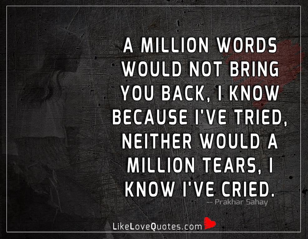 30 Sad Quotes and Sayings With images Part 1