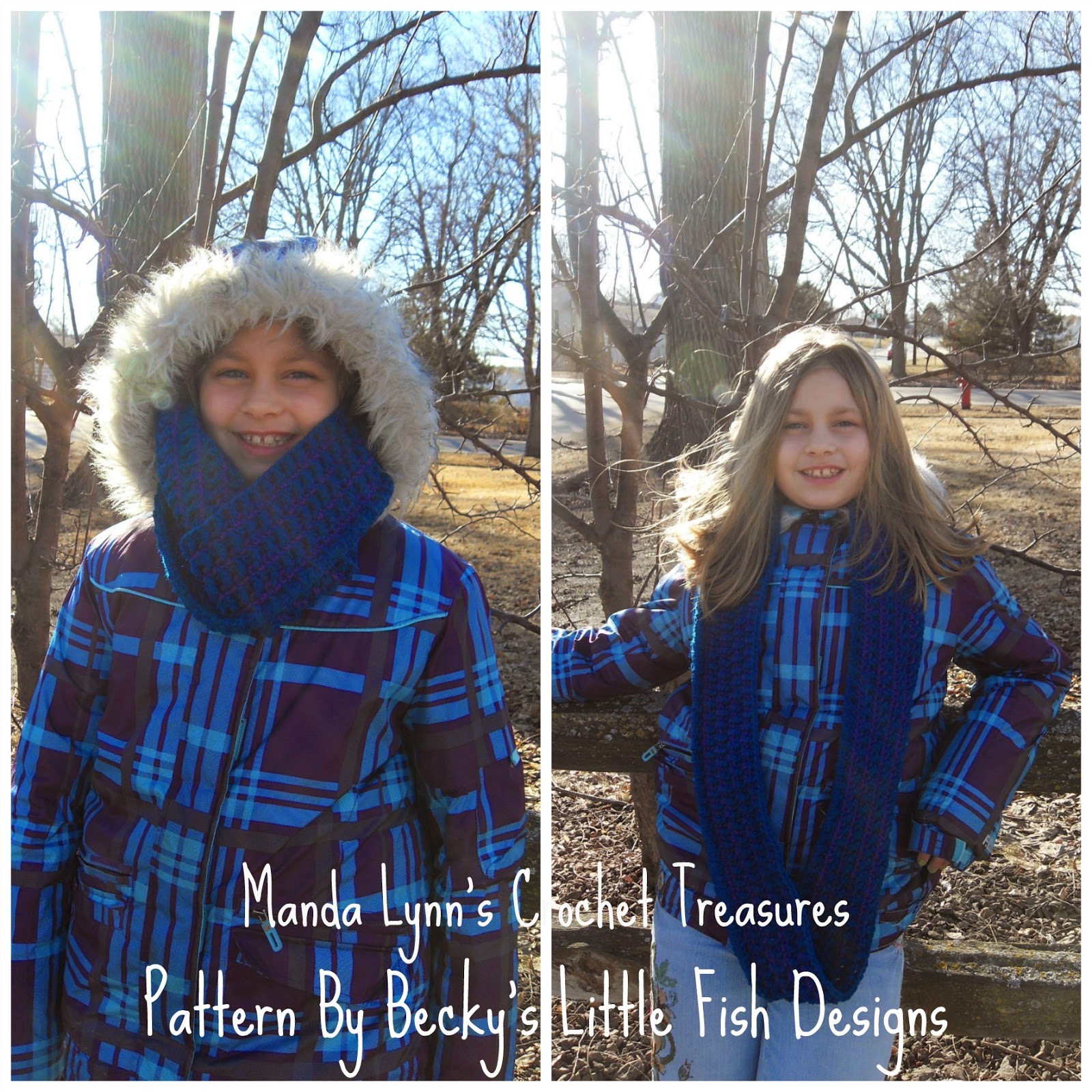 MandaLynn's Crochet Treasures : Tone Two Infinity Scarf Pattern Review