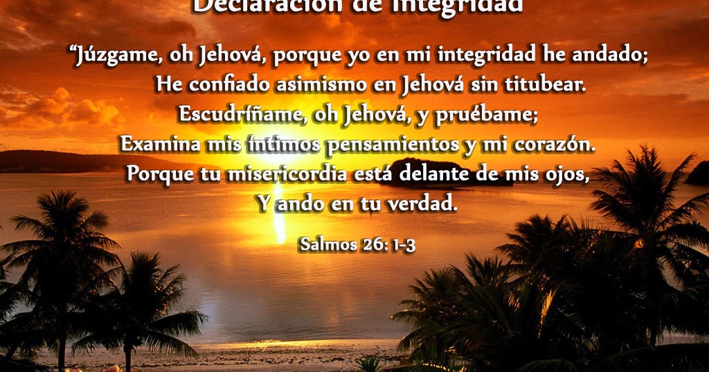AL HIMNARIO DEL SALVADOR B: Salmo 26