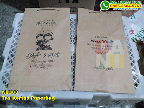 Tas Kertas Paperbag | Souvenir Pernikahan