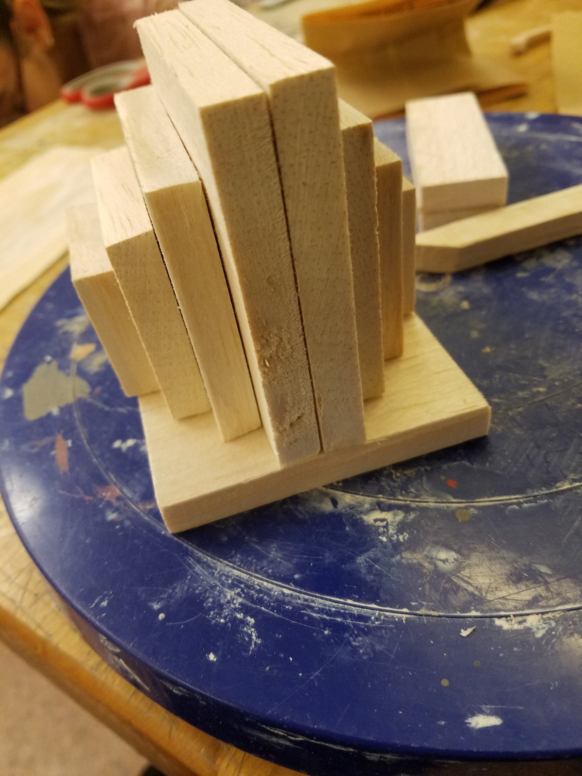 3D blog: Balsa Wood and Paper Sculptures