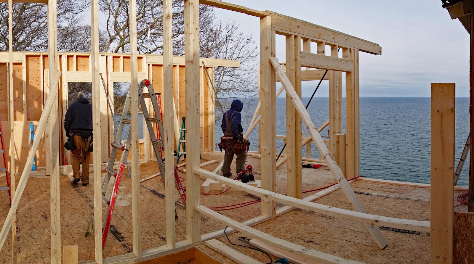 Joe's Retirement Blog: The Second Floor Walls - Neighborhood Home ...